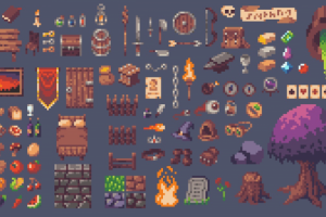 2D pixel elements. Элементы пиксельного уровня.